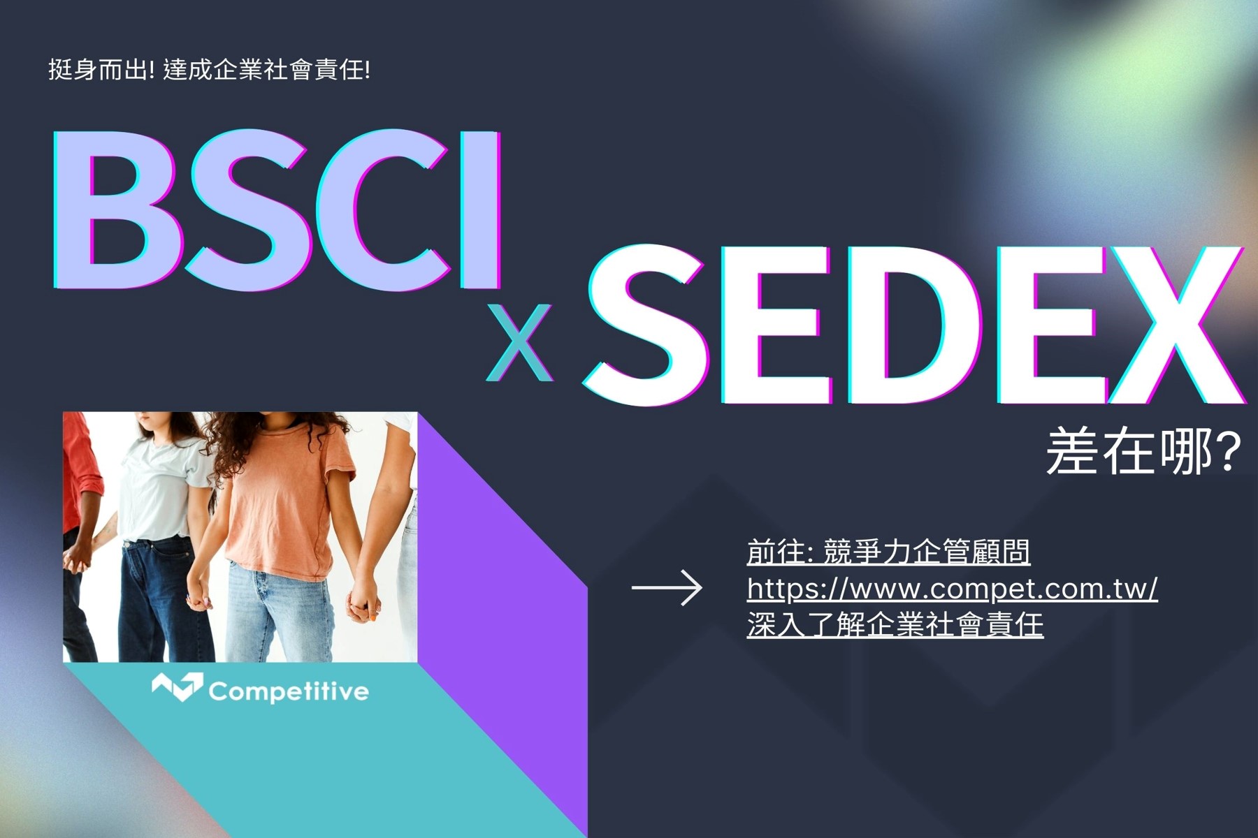 BSCI和SEDEX差在哪?一張圖表告訴你! - 競爭力企管顧問團隊